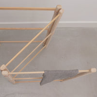 Natural rustic handmade wooden drying rack | Aerende | Sustainable ...